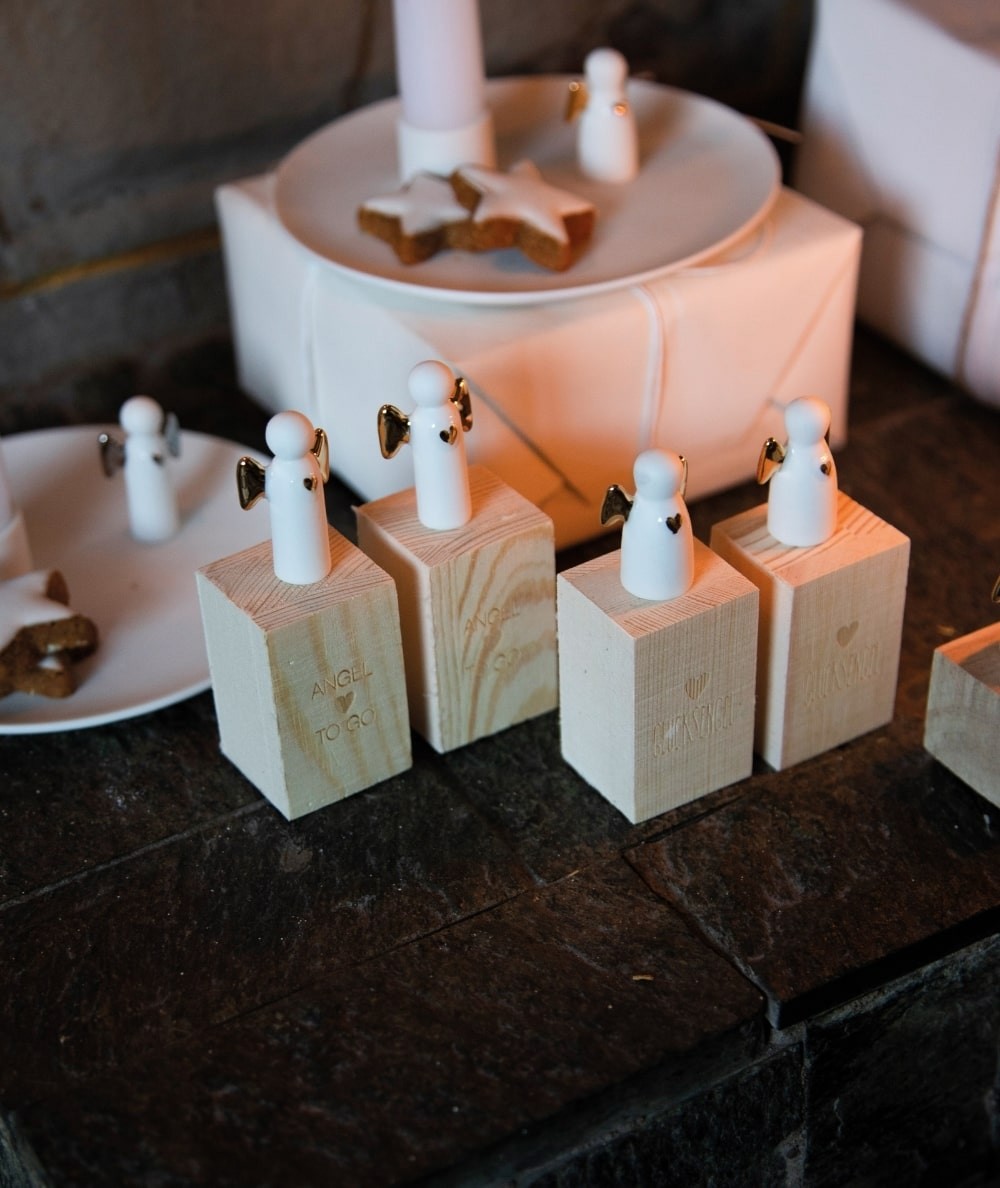 Figurine Ange porcelaine "Angel to go" Räder